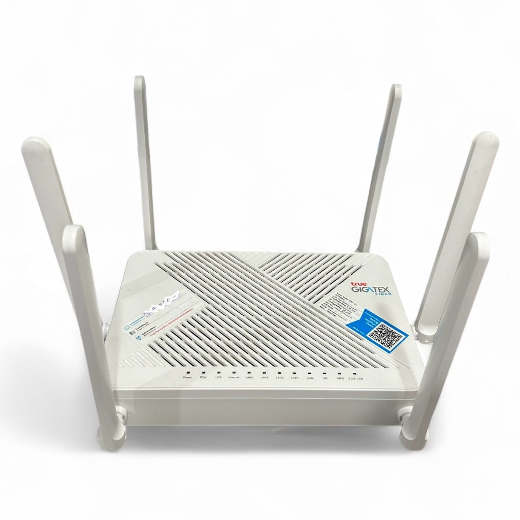 เราเตอร์ทรู True Gigatex Fiber Router WiFi6 T626Pro AX3000 มือสอง ...
