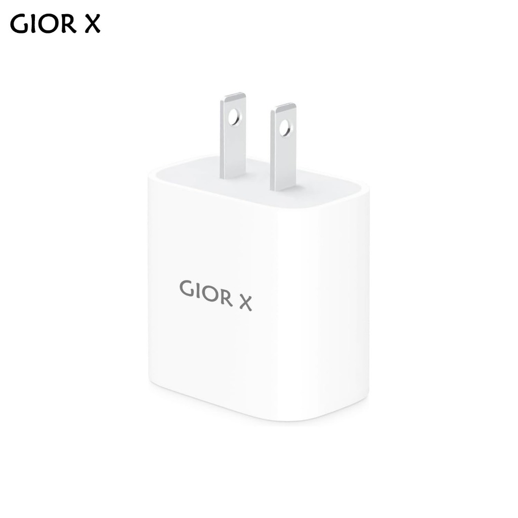 GIOR X อะแดปเตอร์จ่ายไฟ USB-C แบบกะทัดรัด 20W: ชาร์จเร็วและสะดวกสบาย ...