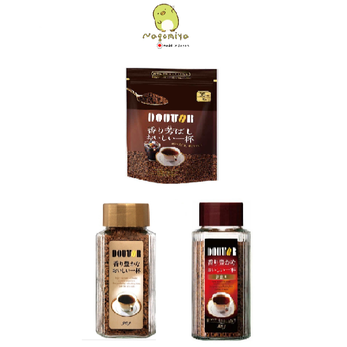 Doutor Classics Instant Coffee แบบขวดขนาด 60 กรัม และแบบถุงเติม70g | Shopee Thailand