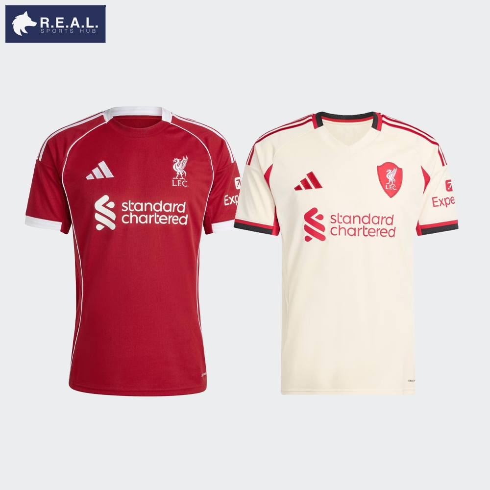 เสื้อฟุตบอล LIVERPOOL 25/26 [JV6423 JV6487] | Shopee Thailand