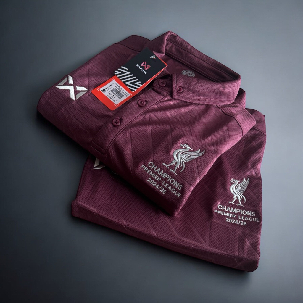 Warrix Vividus Polo Shirtปักแชมป์ลิ-เวอร์2024/25 คอลเลกชันเสื้อโปโลใหม่ ...