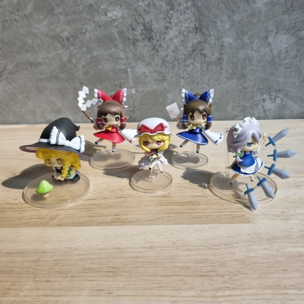 Touhou Project TOHO Shushuroku Figure Reimu, Marisa, Sakuya, Yakumo ...