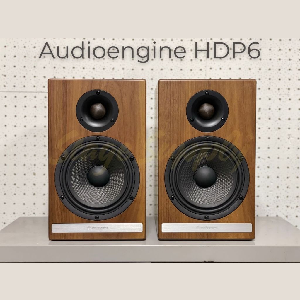 Audioengine HDP6 Passive Speakers (Walnut Veneer) - ลำโพง Bookshelf ...