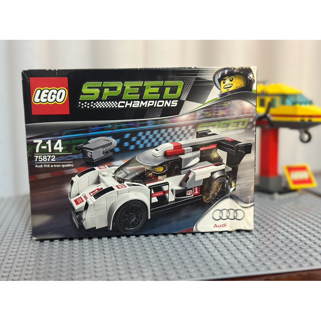 Lego 75872 Speed Champion Audi R18 e-tron quattro กล่องบุบนิดหน่อยถ่าย ...