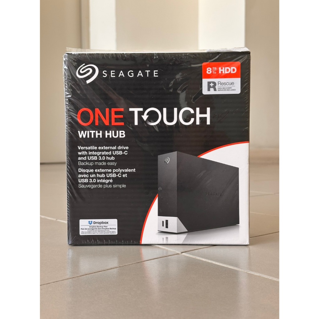 กล่องเปล่า กล่องเปล่า 8 TB EXTERNAL HDD (ฮาร์ดดิสก์ภายนอก) SEAGATE ONE ...