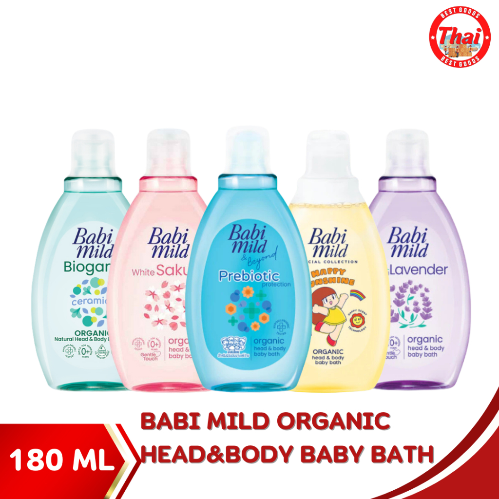 Babi Mild head & Body baby Bath 180ml เบบี้มายด์ สบู่อาบน้ำเด็ก สบู่ ...