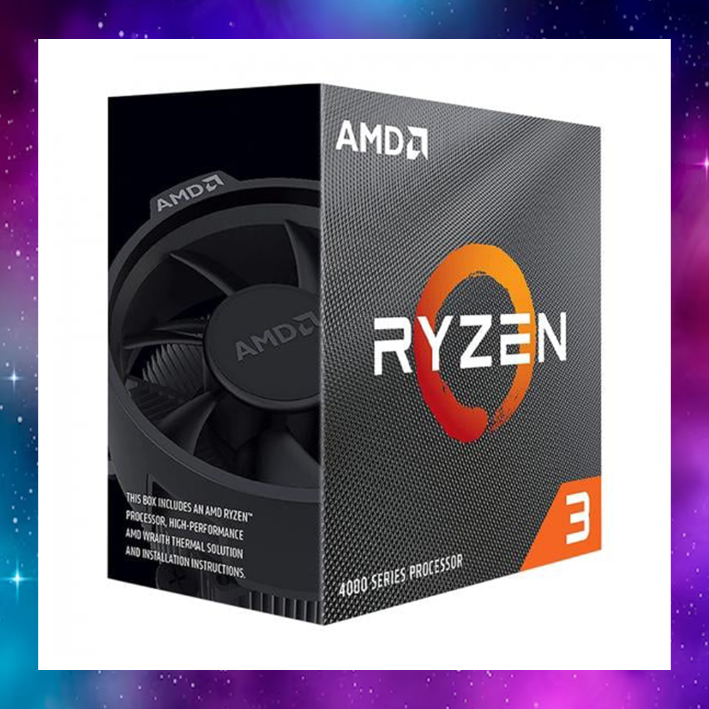 CPU (ซีพียู) AMD RYZEN 3 4100 3.8 GHz (SOCKET AM4) มีแต่ตัว ใช้งานปกติ ...