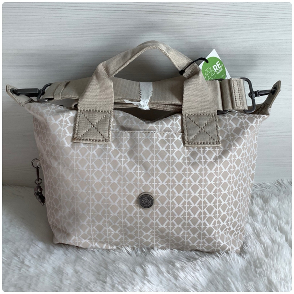 Kipling Kala Mini @ Signature Beige ของแท้ | Shopee Thailand