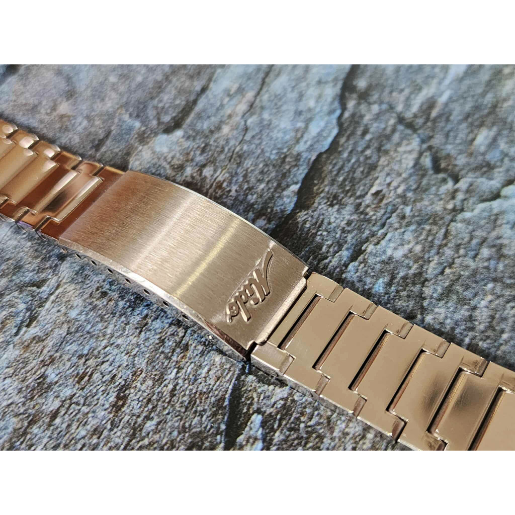 สายนาฬิกา สาย MIDO COMMANDER 8479 8269 8679 9479 สีเงิน (เทียบ) มือสอง ...