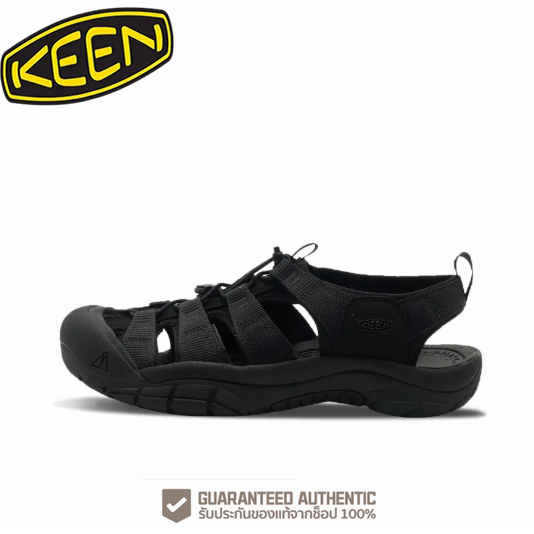 KEEN Newport Retro Pure black Unisex（ของแท้ 100 %） | Shopee Thailand