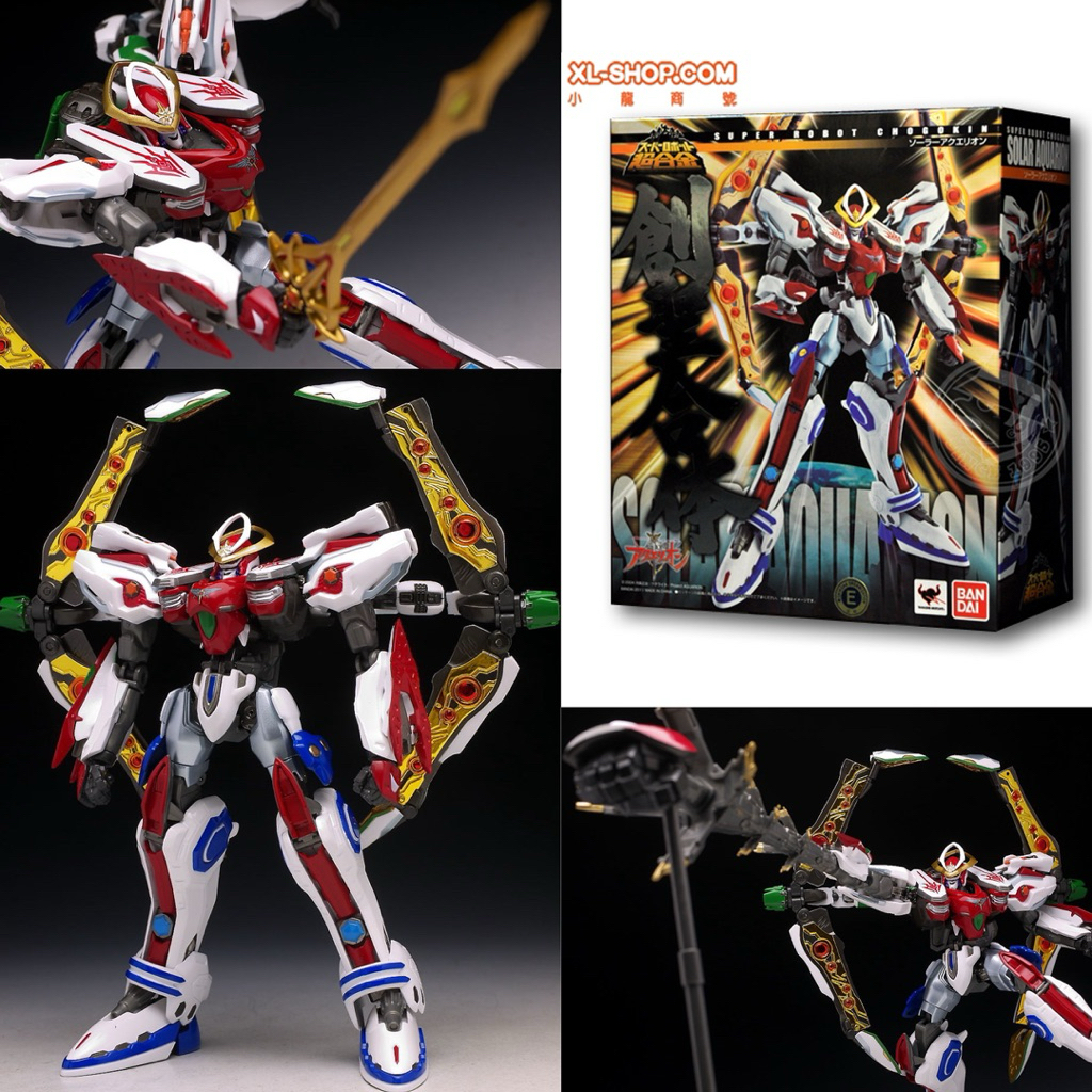 หุ่นเหล็ก Genesis of Aquarion Super Robot Chogokin SRC Solar Aquarion ...