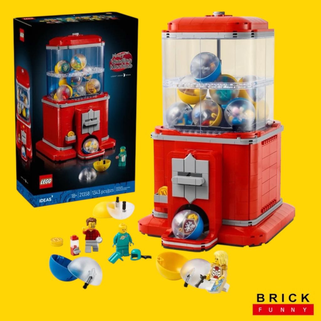 (พร้อมส่ง) LEGO Ideas 21358 Minifigure Vending Machine เลโก้ของใหม่ ของ ...