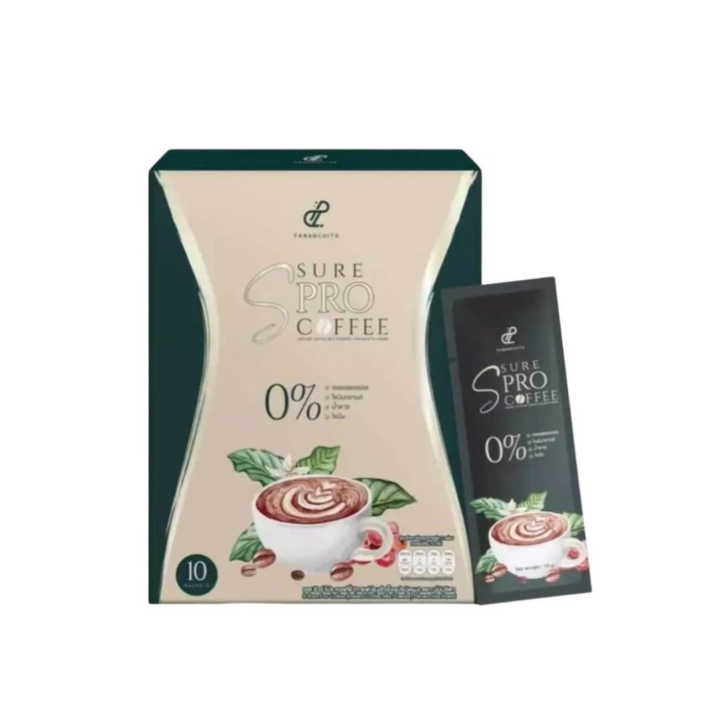 กาแฟเป้ยปานวาด S Pro Sure Coffee 1กล่อง 10 ซอง | Shopee Thailand
