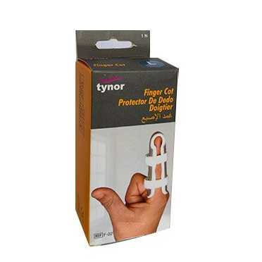 TYNOR F02 FINGER COT พยุงนิ้วมือ ถูกออกแบบมาปกป้องนิ้วของเราจากการบาดเจ็บ | Shopee Thailand