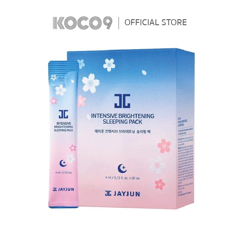 [1 กล่อง 30 ซอง] JAYJUN INTENSIVE BRIGHTENING SLEEPING PACK (เจจุน อินเทนซีฟ ไบรท์เทนนิ่ง สลีป ...