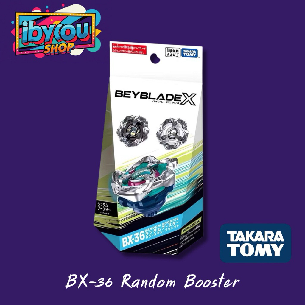 BX-36 Random Booster [HK] TAKARATOMY Beyblade x ของแท้ 100% พร้อมส่ง ...