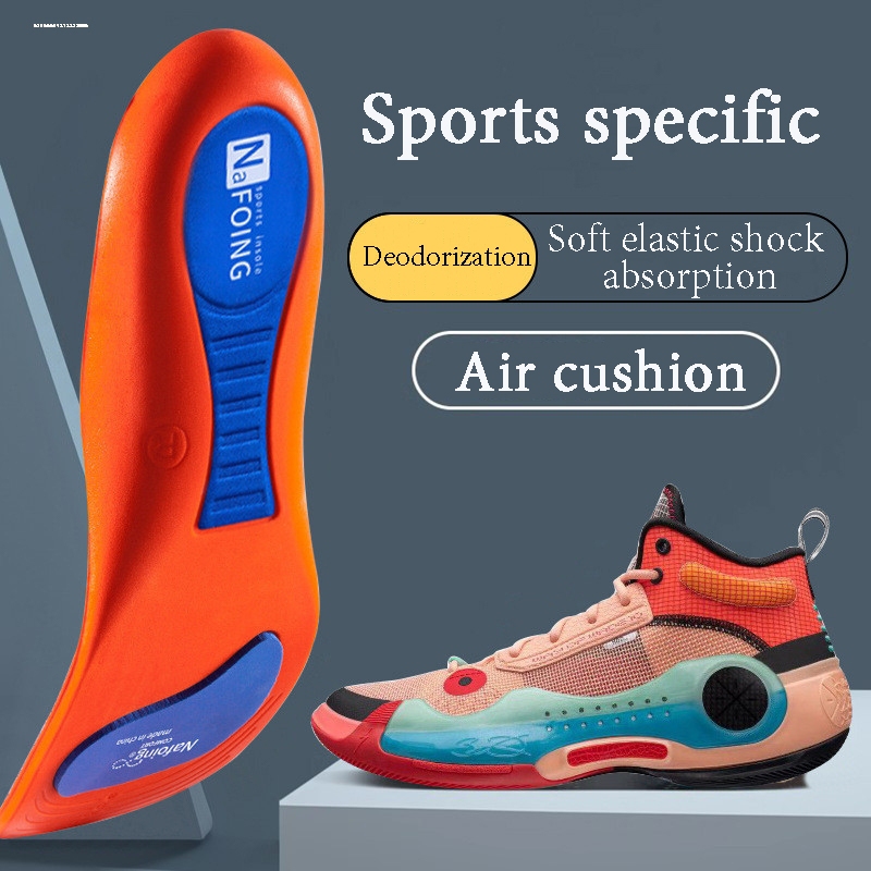 กีฬาออร์โธปิดิกส์ Eva Orange เท้าแบนพื้นรองเท้าระบายอากาศได้ 35-46 ...