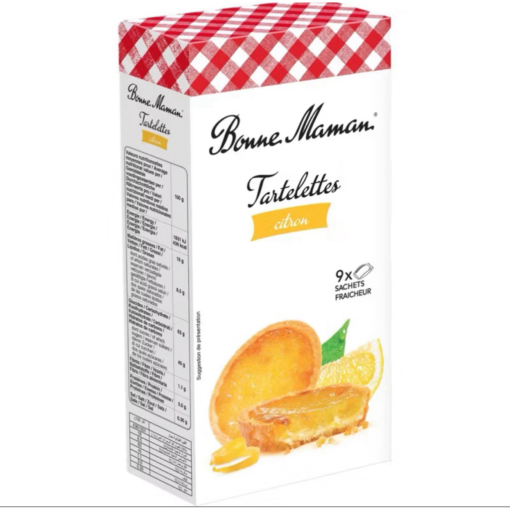 [พร้อมส่ง] Bonne Maman Tartelettes chocolat caramel/Raspberry 135g ...