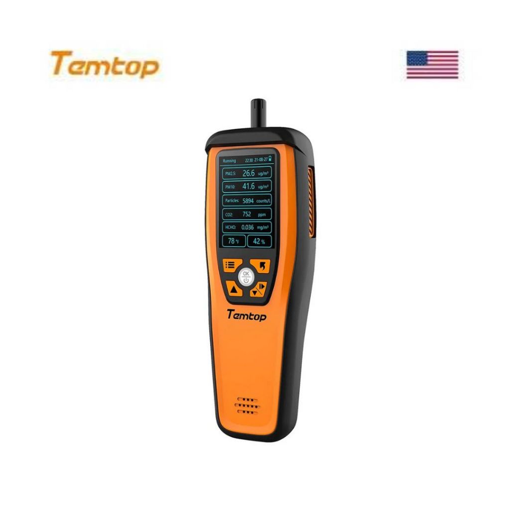 Temtop M2000(2nd) เครื่องวัด pm2.5 และคุณภาพอากาศในอาคาร (PM10, PM2.5 ...