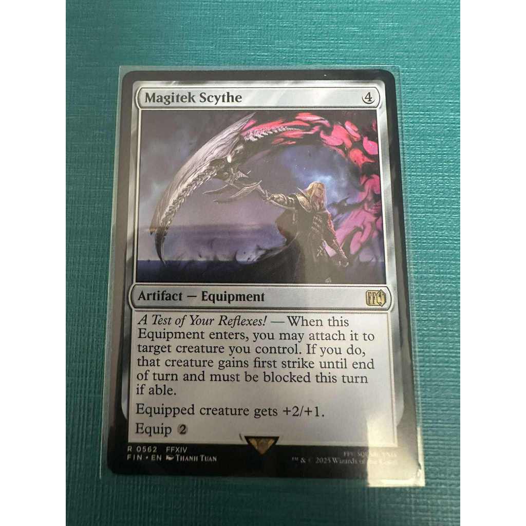 Magitek Scythe (Starter Kit) การ์ด Magic The Gathering MTG ของแท้ จาก ...