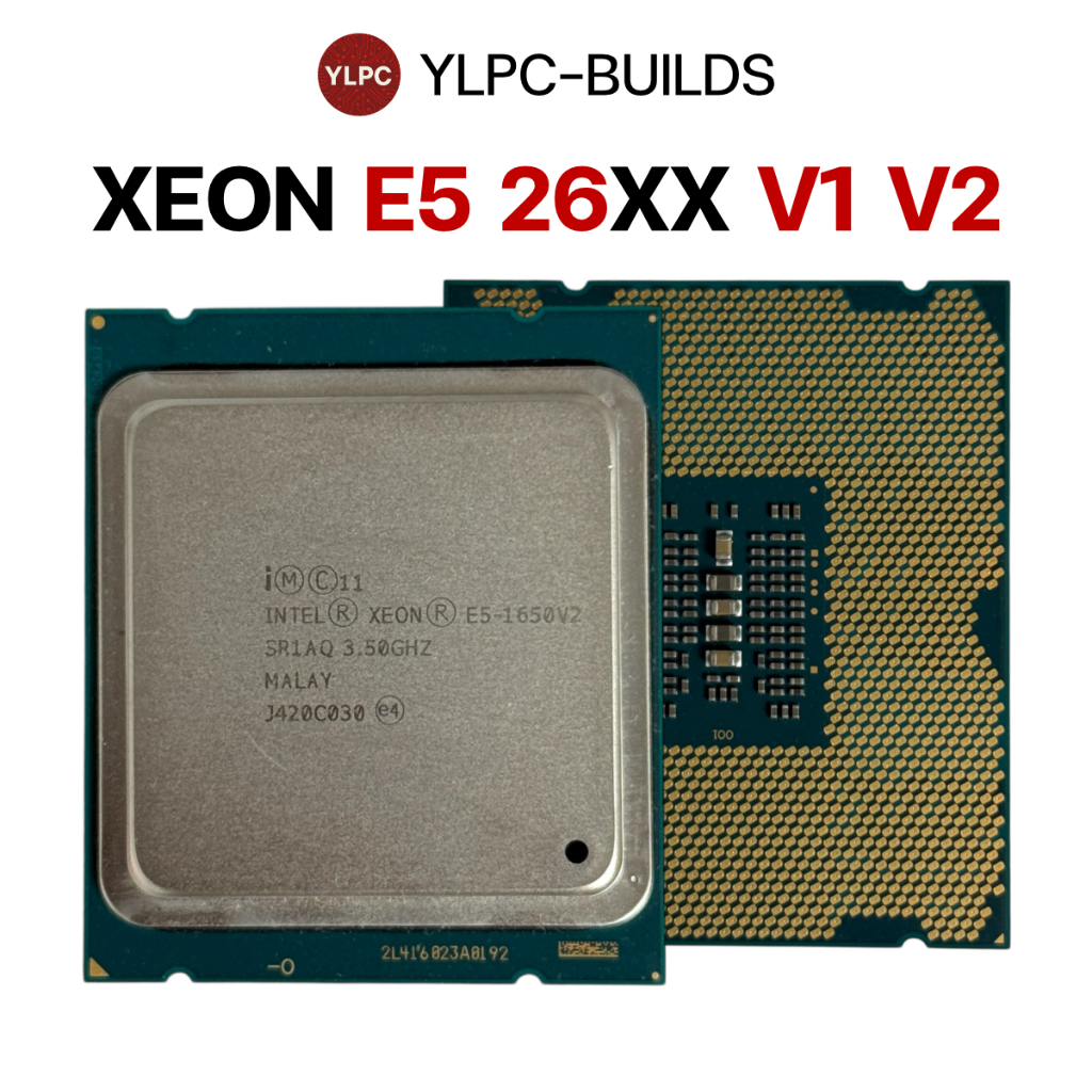CPU XEON INTEL E5 26XX 16XX V1 V2 ใส่บอร์ด X97 LGA 2011 DDR3 Server ...