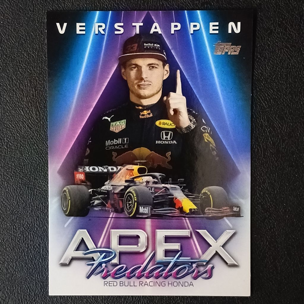 การ์ดนักแข่งรถฟอร์มูล่า วัน MAX VERSTAPPEN FORMULA 1 TRADING CARD F1 | Shopee Thailand
