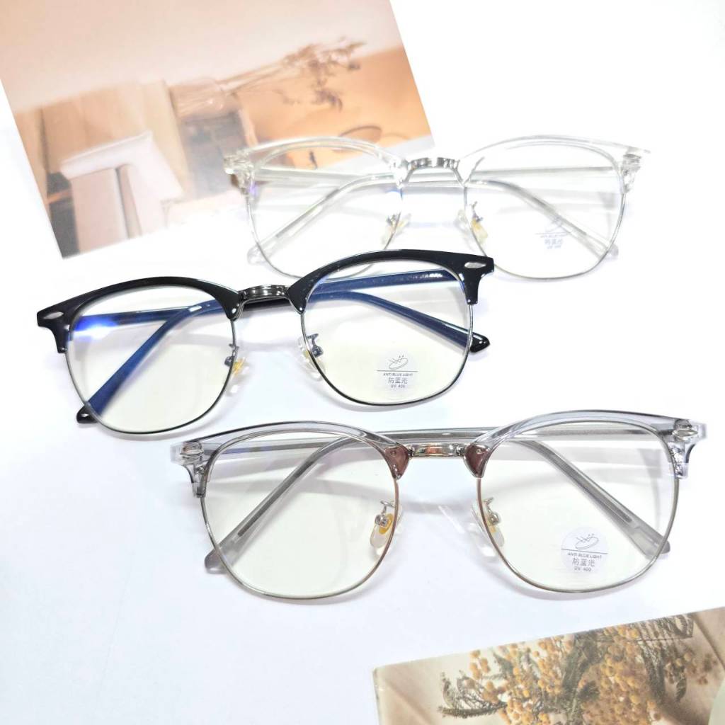 PAKPAO - 10683 กรอบแว่นตาวินเทช สำหรับตัดเลนส์สายตา | Shopee Thailand