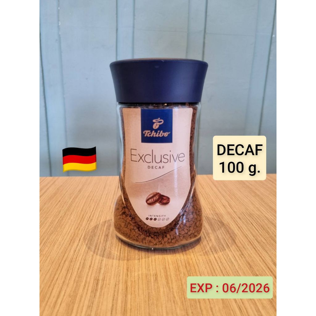 กาแฟสกัดคาเฟอีน Tchibo Exclusive Decaf ทชิโบ เอ็กคูลซีฟ ดีคาฟ กาแฟ ...