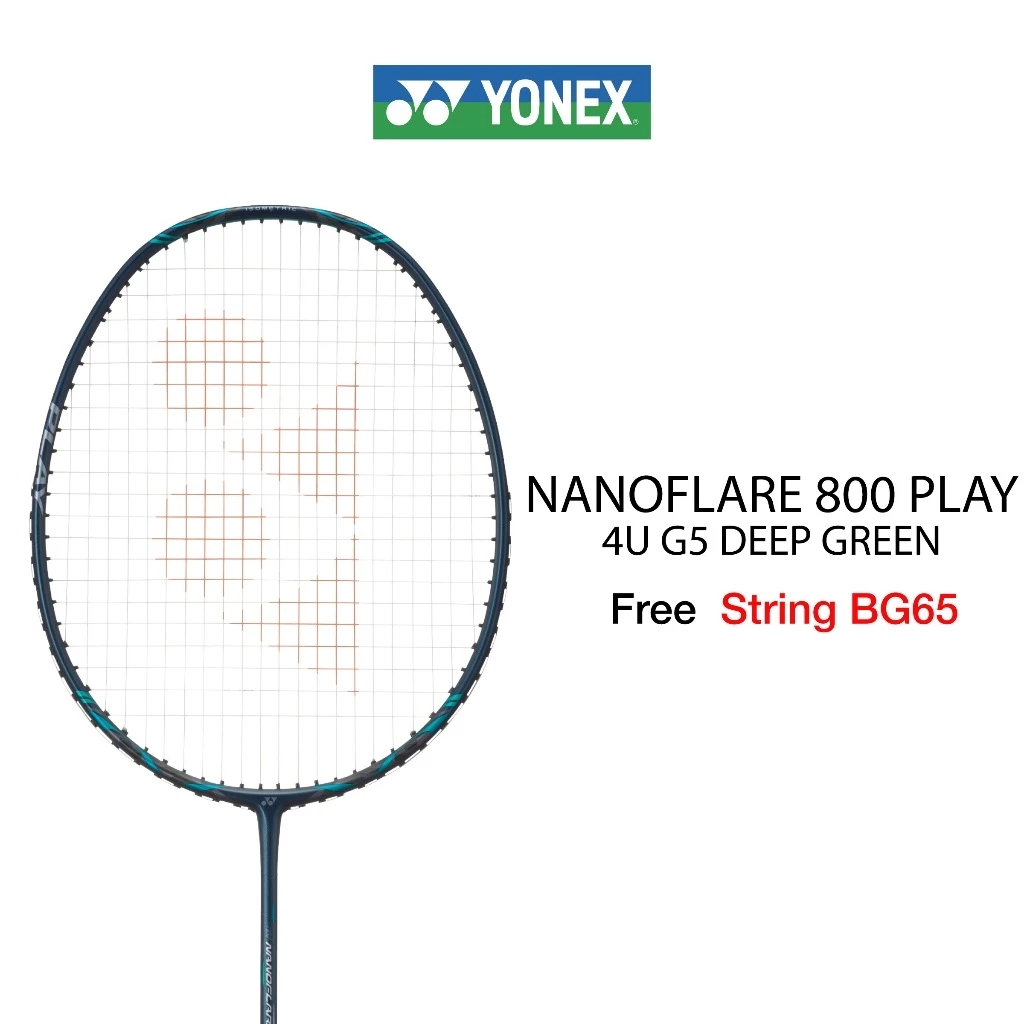 ไม้แบดมินตัน YONEX NANOFLARE 800 PLAY แถมเอ็นไม้แบต BG65 | Shopee Thailand