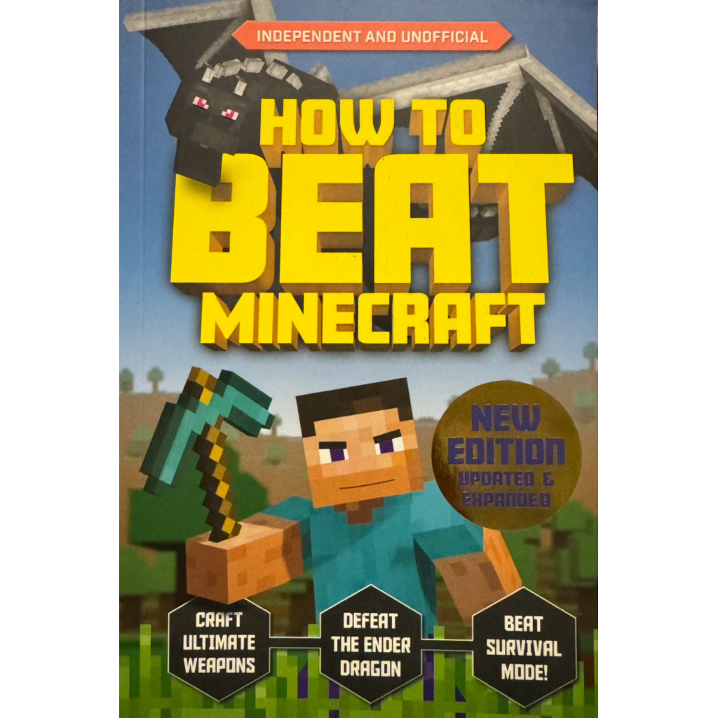 WOW TO BEAT MINECRAFT หนังสือใหม่ มือหนึ่ง #MINECRAFT | Shopee Thailand