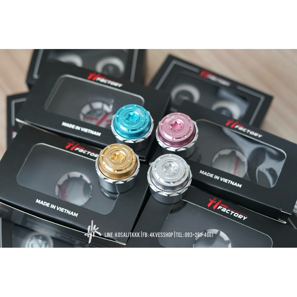 น็อตชามหน้า HT Factory สำหรับ New Vespa | Shopee Thailand