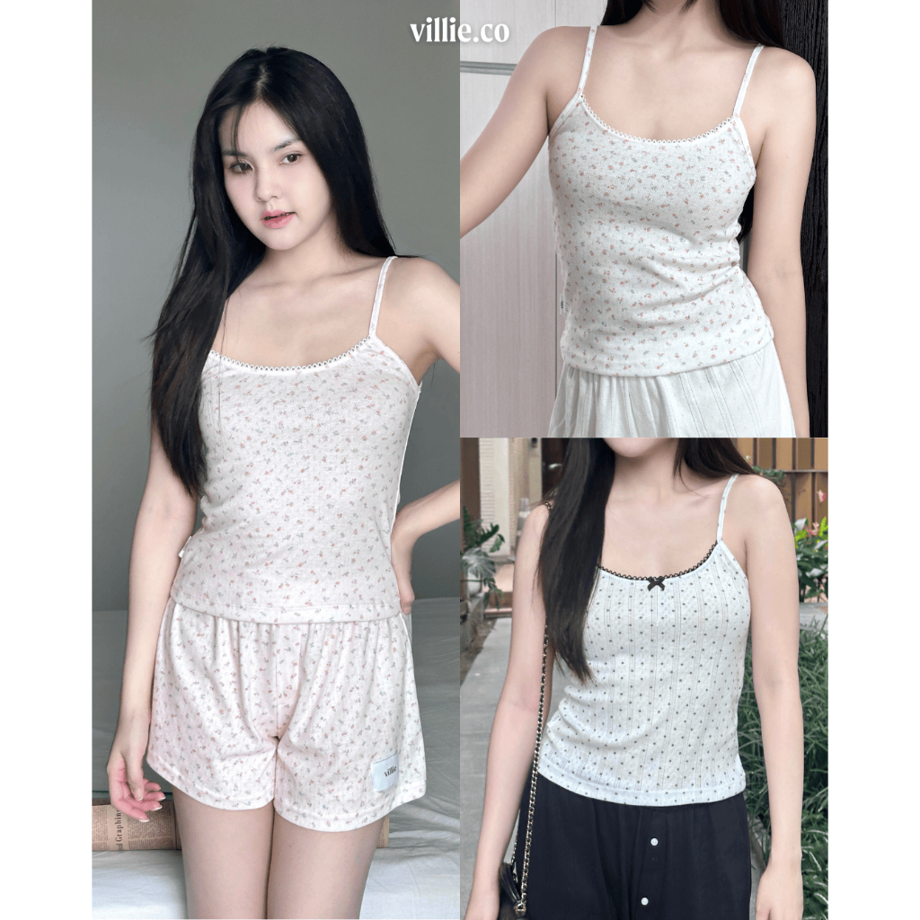 villie Babe Top เสื้อสายเดี่ยวลูกคุณลูกใจ | Shopee Thailand