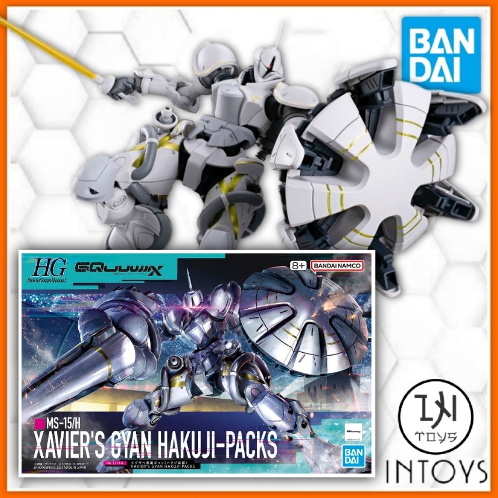 BANDAI - (HG) 1/144 MS-15/H XAVIER'S GYAN HAKUJI - PACKS (Ganpla/Gundam ...
