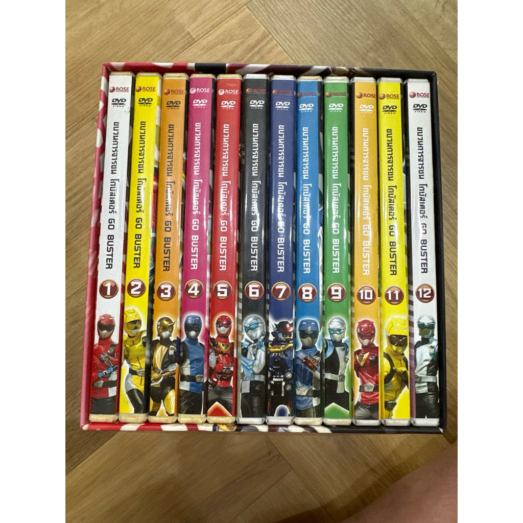 153474/DVD เรื่อง Go Busters ขบวนการจารชนโกบัสเตอร์ Boxset : 12 แผ่น ...