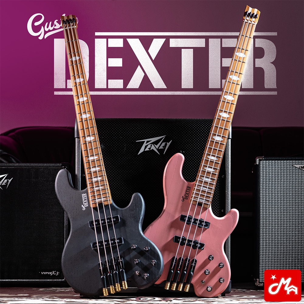 Gusta Dexter 4 String Bass เบสไฟฟ้า 4 สาย Headless Bass เบสทรงหัวตัด ...