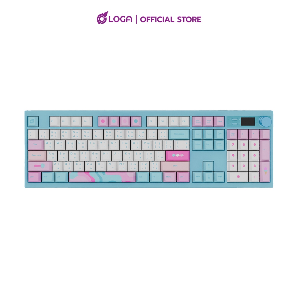 LOGA BASE 104 KEYBOARD PRE-BUILT EDITION | Shopee Thailand