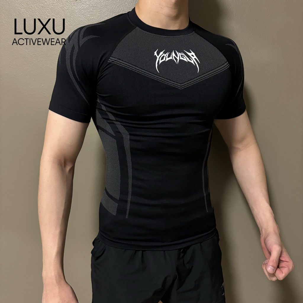 (พร้อมส่ง) YOUNGLA เสื้อ Compression Warrior Compression Tees ของแท้ ...
