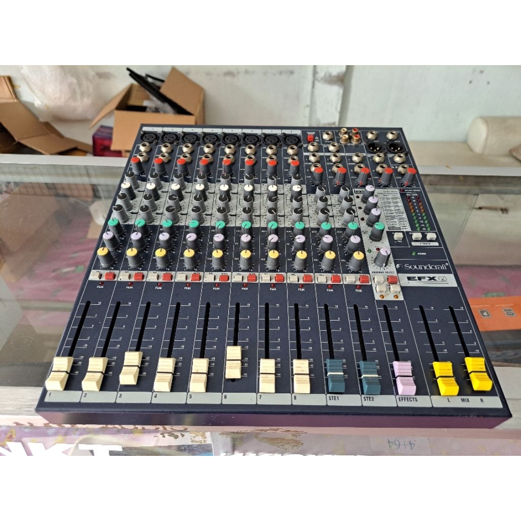 มิกเซอร์ soundcraft Efx8 มือสอง ของแท้24บิตใช้งานปกติ | Shopee Thailand