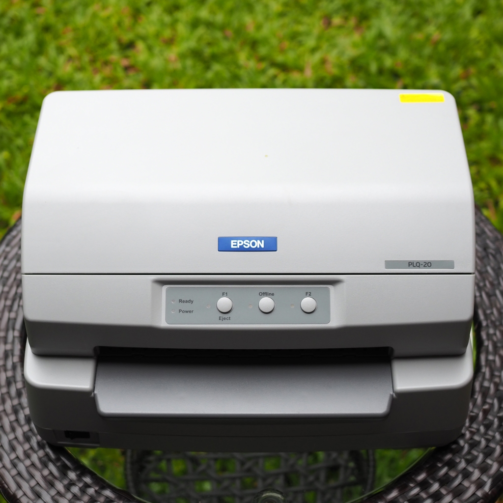 EPSON PLQ-20 เครื่องพิมพ์สมุด เครื่องพิมพ์เช็ค พร้อมโปรแกรมพิมพ์เช็ค ...
