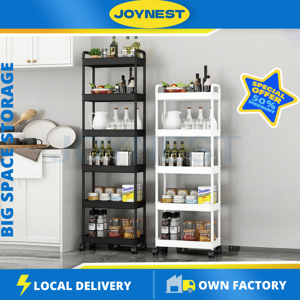 JOYNEST ikea 5 ชั้น ชั้นเก็บของ ชั้นวางของ มัลติฟังก์ชัน ชั้นหนังสือ ...