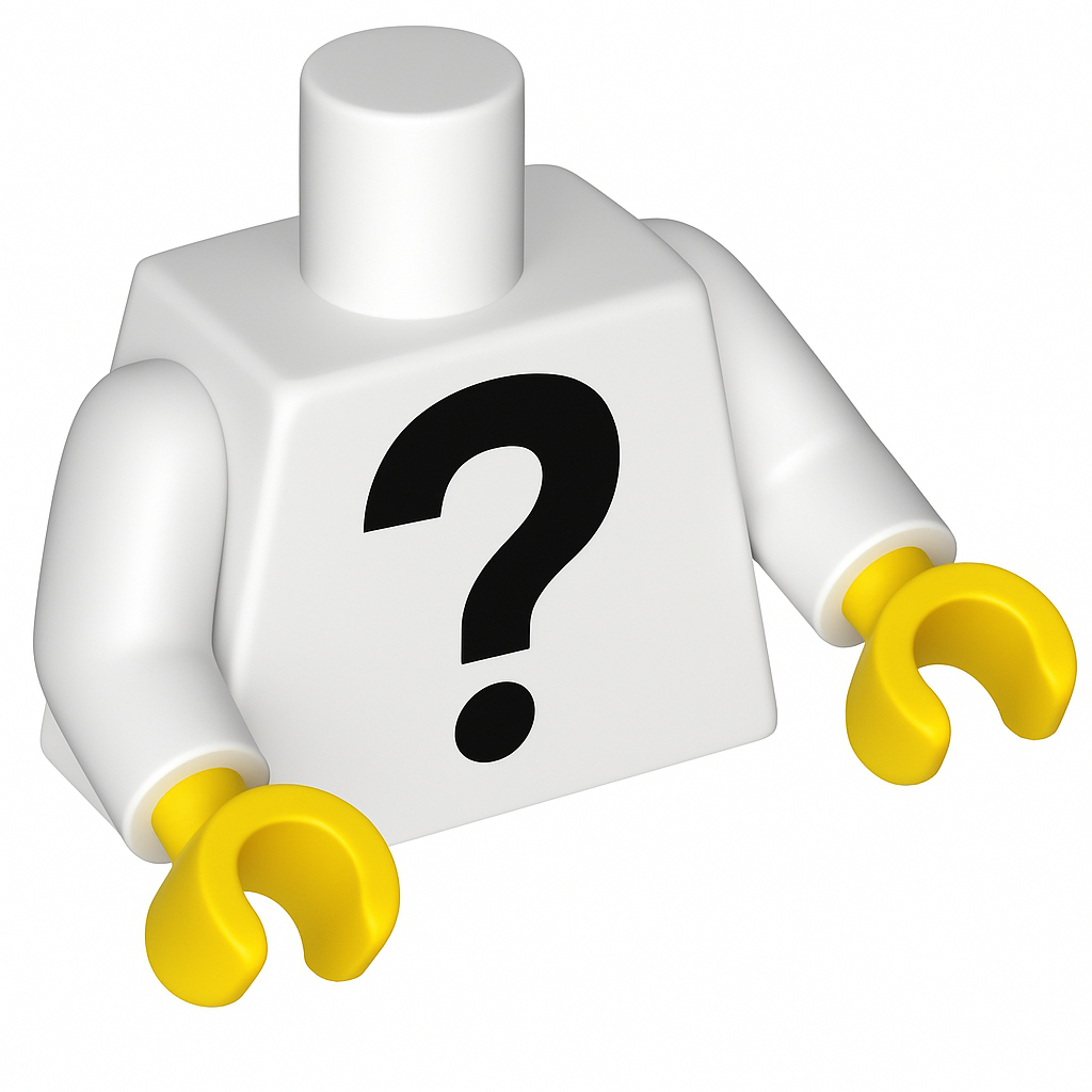 LEGO Minifigure, Torso Assembly, Decor ชุดของตัวเลโก้มินิฟิกเกอร์ (มี ...