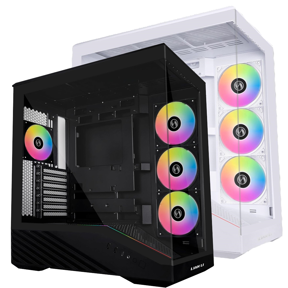 Lian Li Vector V100 RGB Mid-tower Case (Black/White) | Shopee Thailand