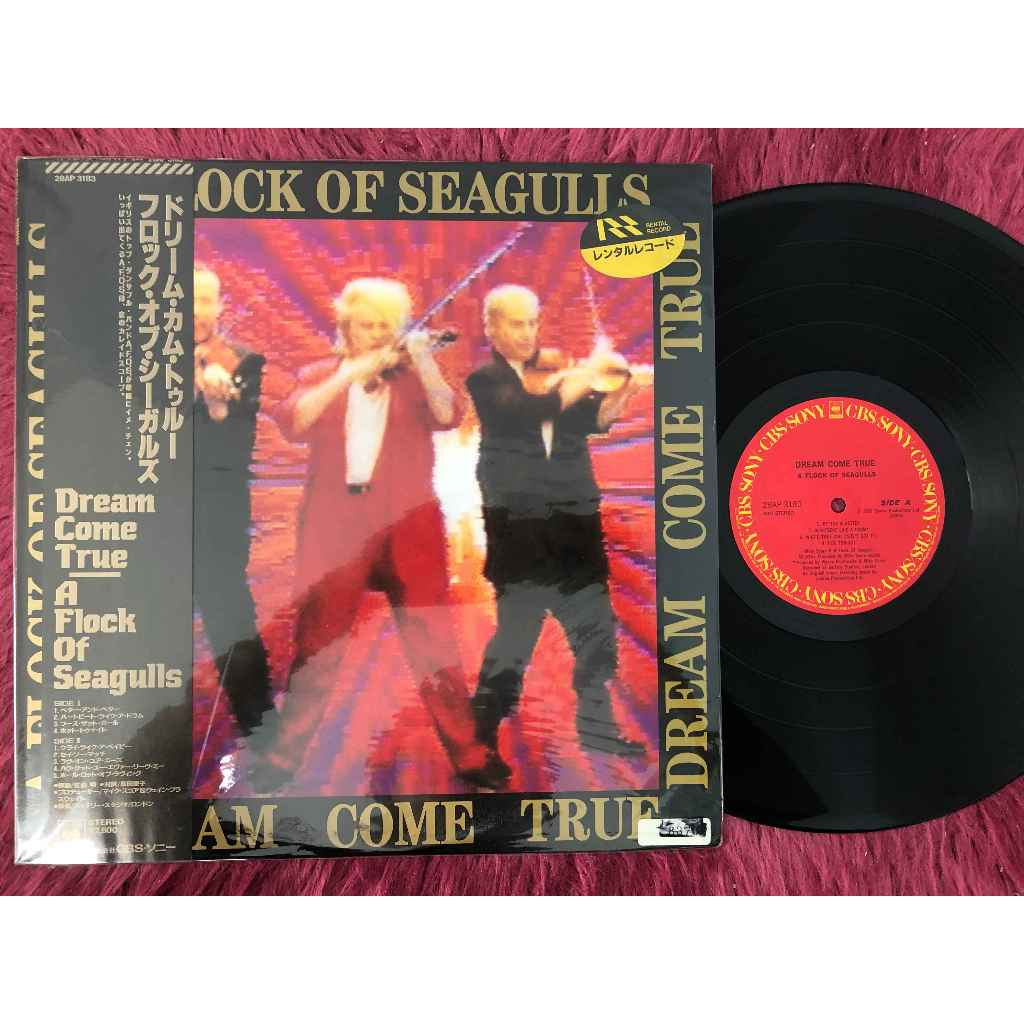 DREAM COME TRUE A FLOCK OF SEAGULLS ขนาด 12 นิ้ว LP G149 | Shopee Thailand