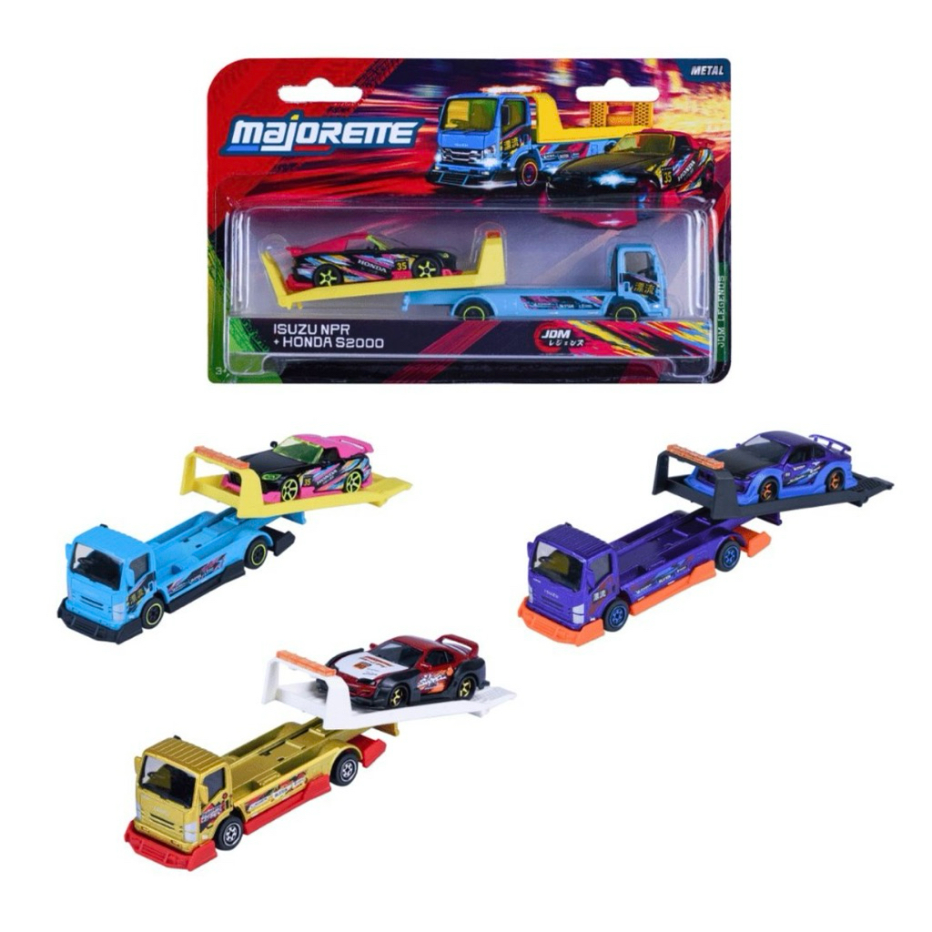 C2Kun|รถเหล็กมาจอเร็ต รถสไลด์ Majorette jdm transport | Shopee Thailand