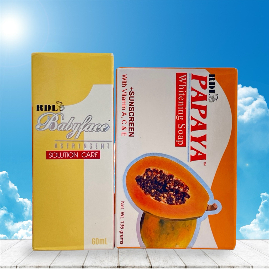 𝐑𝐃𝐋 𝐁𝐚𝐛𝐲𝐟𝐚𝐜𝐞 𝐒𝐞𝐭 เบอร์-𝟏 + สบู่ | Shopee Thailand