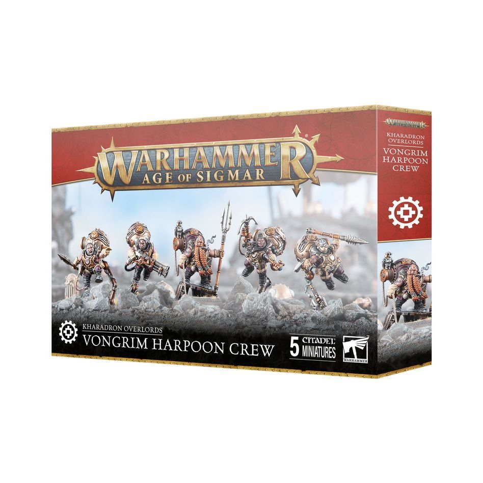 Warhammer AoS : Kharadron Overlords : Vongrim Harpoon Crew | Shopee ...