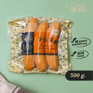 Uncle Boss_Eight cheeses Pork Sausage (Keto) | Shopee Thailand