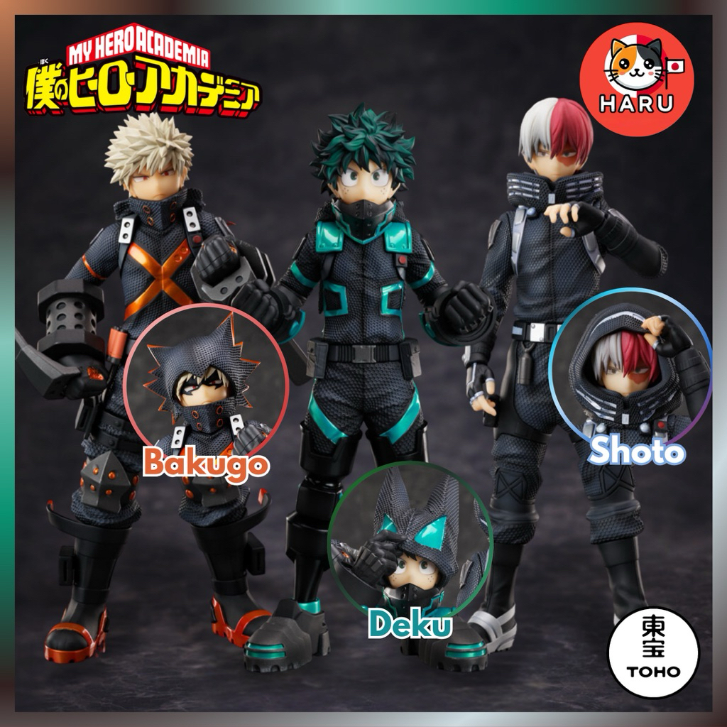 [พร้อมส่ง/มือ2/ของแท้] Deku / Bakugo / Shoto - 1/8 Stealth Suits Ver ...