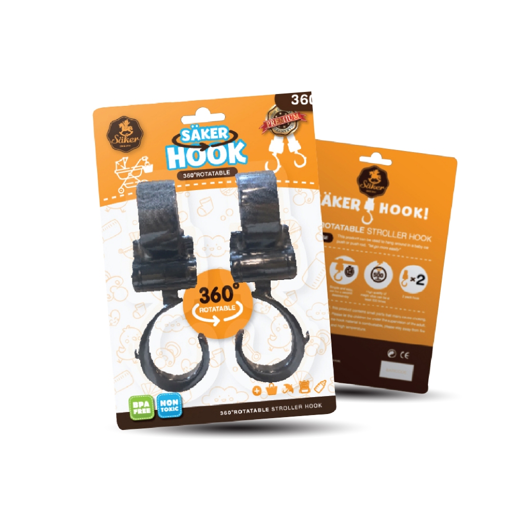 ที่แขวนรถเข็น คุณภาพสูง Saker HOOK ตัวช่วยสำหรับแขวนสิ่งของ รับน้ำหนัก ...