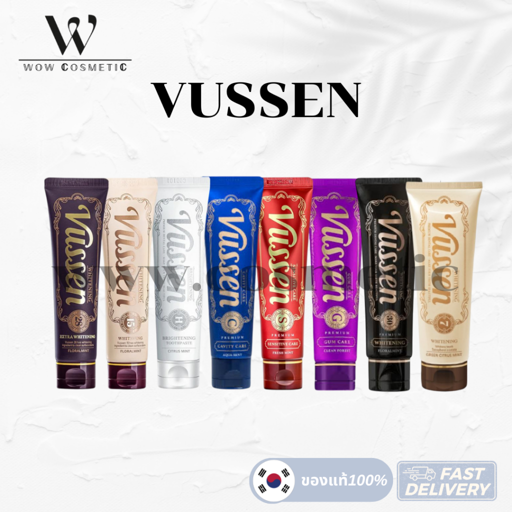 พร้อมส่ง ของเเท้100% Vussen Whitening Toothpaste (28,15,30,7,C,S,G,H ...